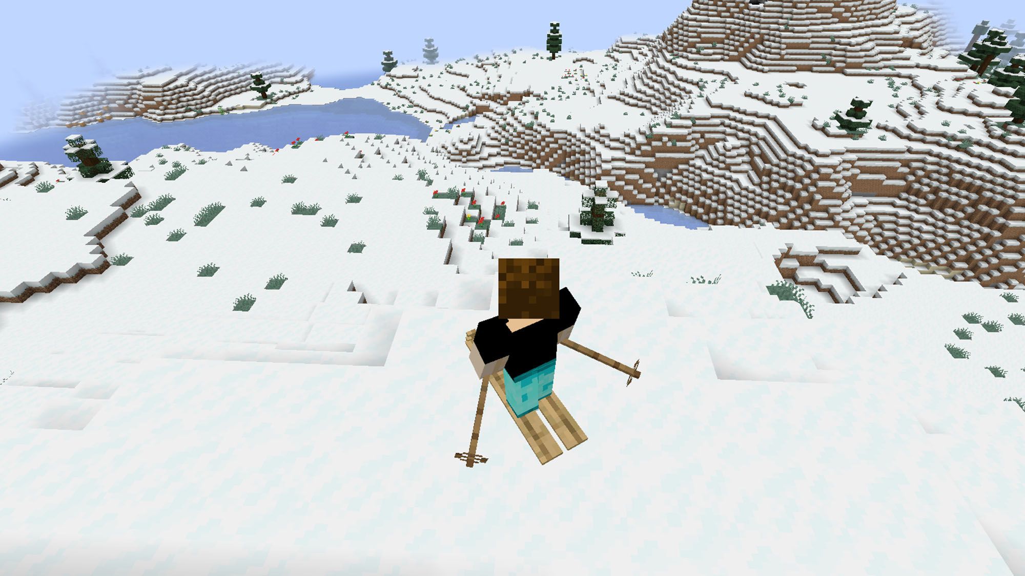 Skifahren in Minecraft | GPORTAL
