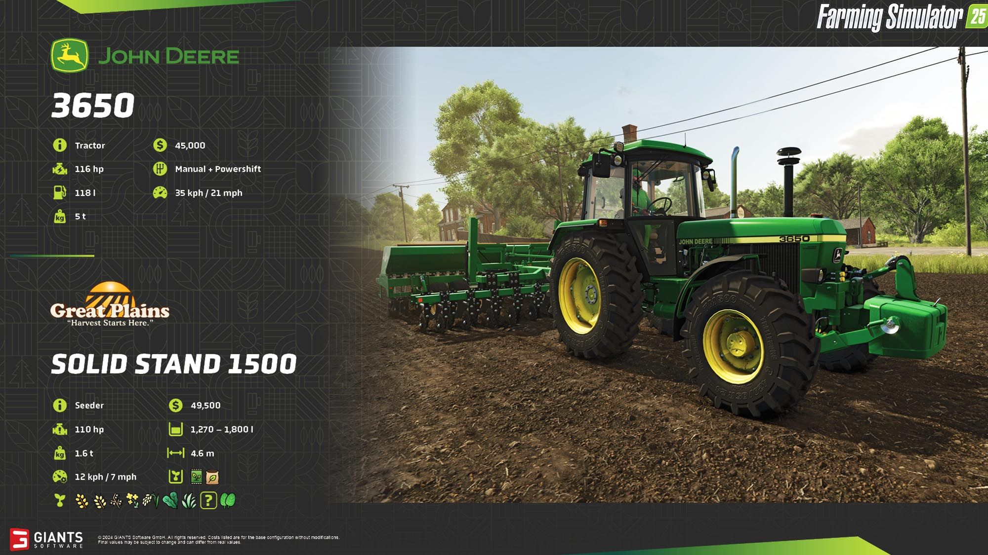 Farming Simulator 25 - A look at machines and tractors