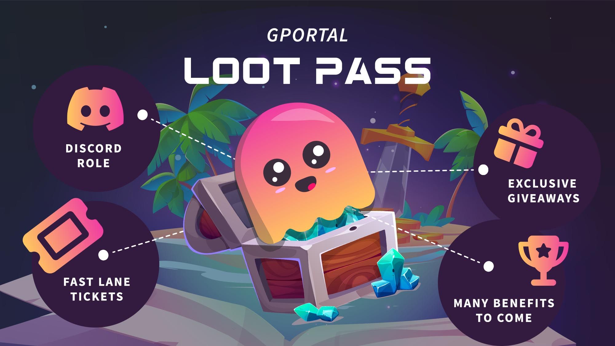 The GPORTAL Loot Pass - Ultimate loot for the GPORTAL community