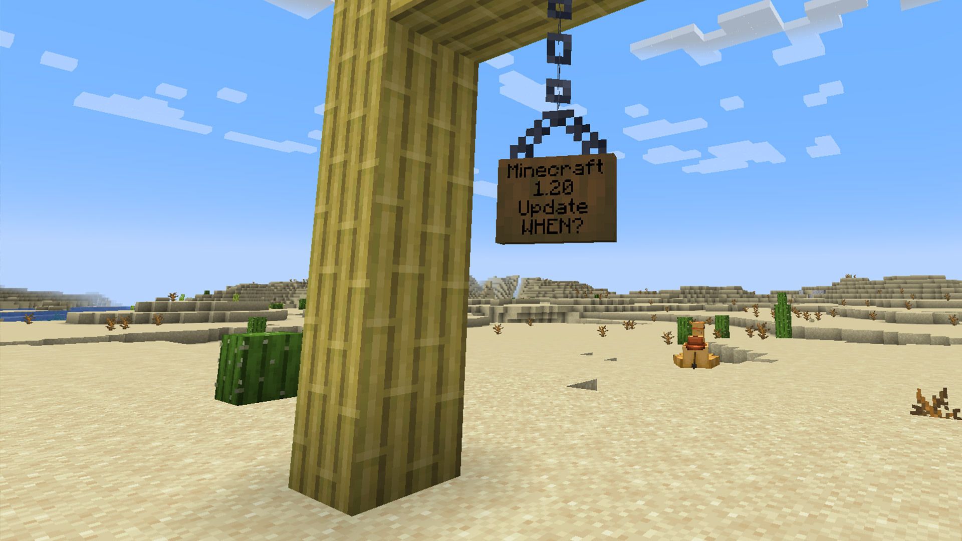 Minecraft 1 20 Where Is The Update GPORTAL
