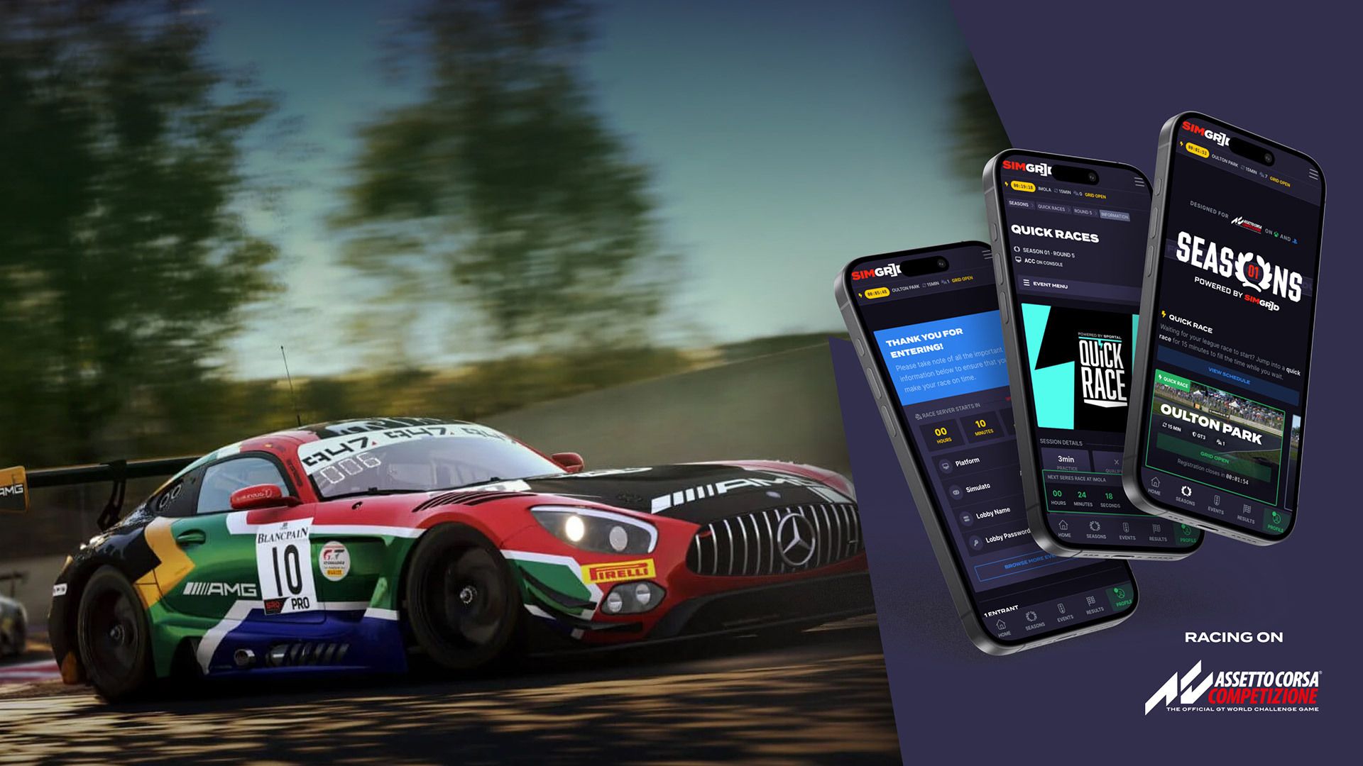 SimGrid "Seasons" launches on console