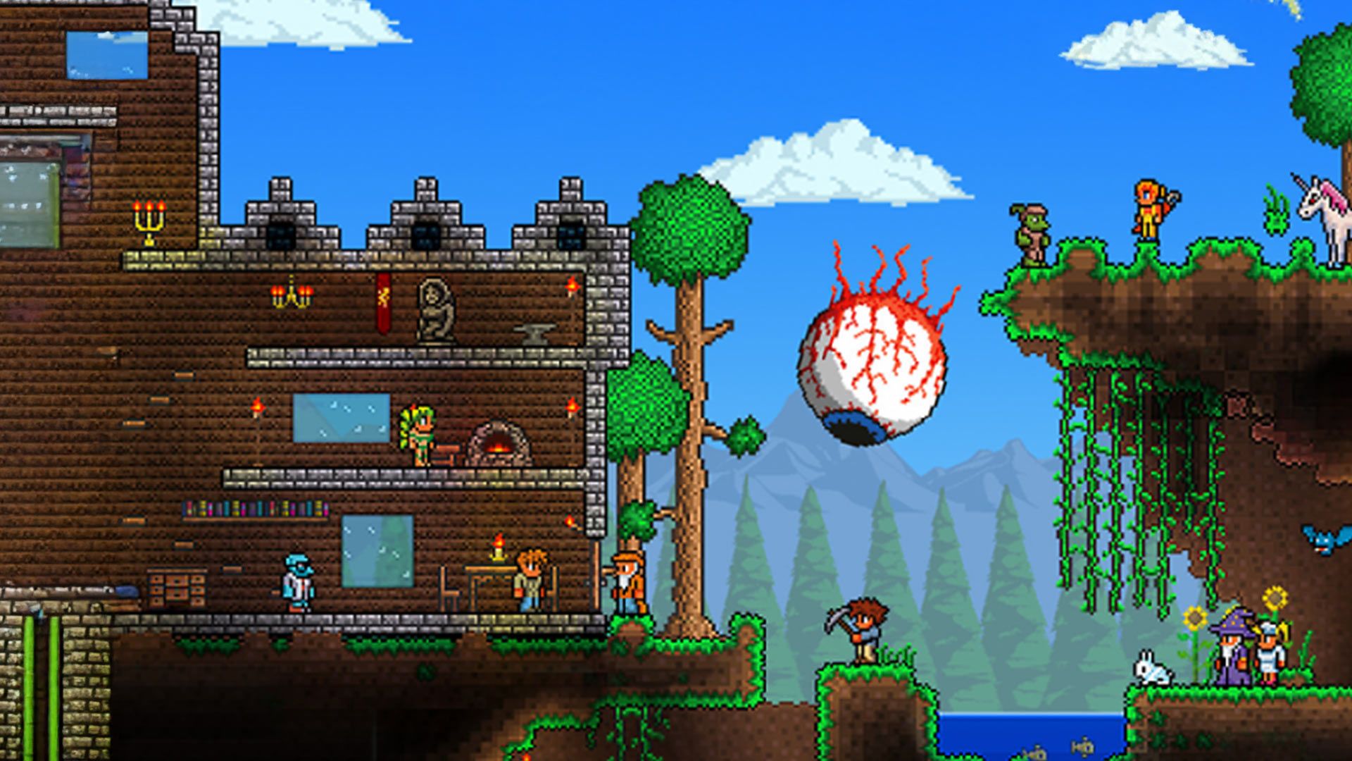 Terraria Mega-Update 1.4.5. “Bigger & Boulder” rollt auf GPORTAL Server