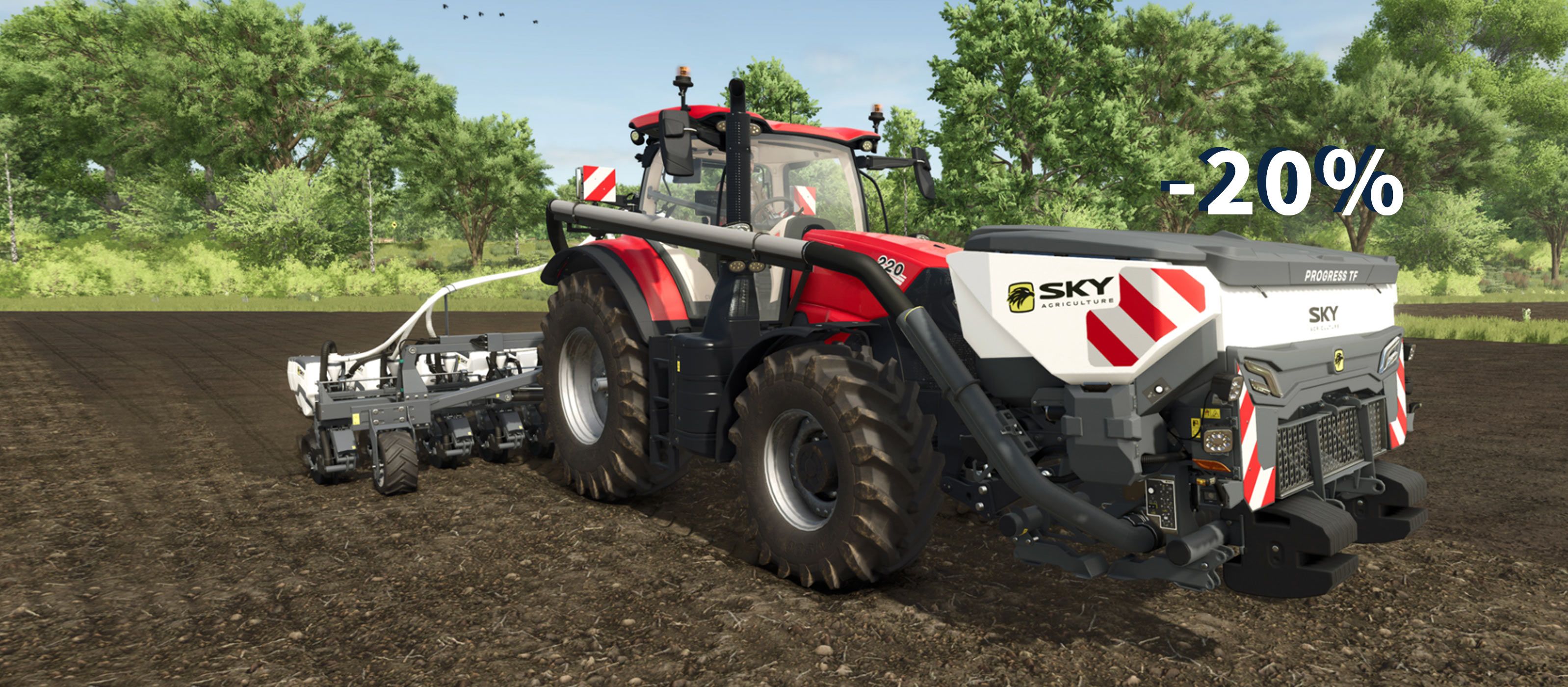 The SKY Agriculture Pack for Farming Simulator 25 is ready to hit your farm