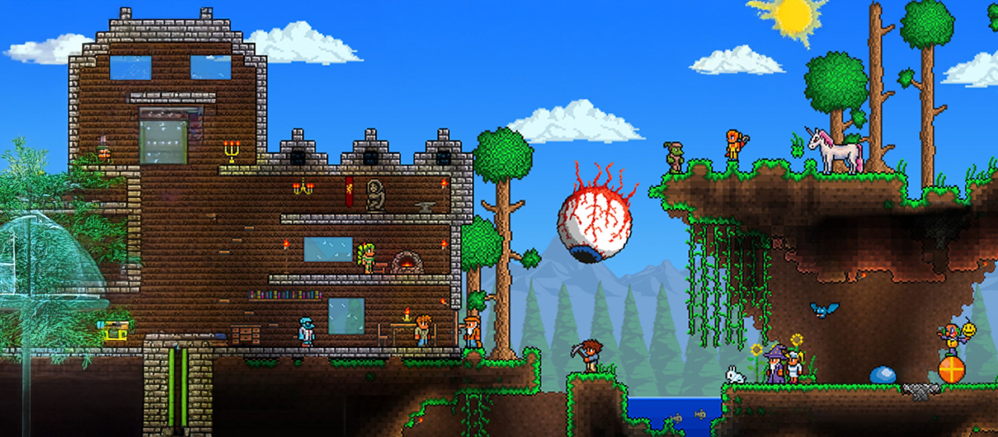 Terraria Mega-Update 1.4.5. “Bigger & Boulder” rollt auf GPORTAL Server