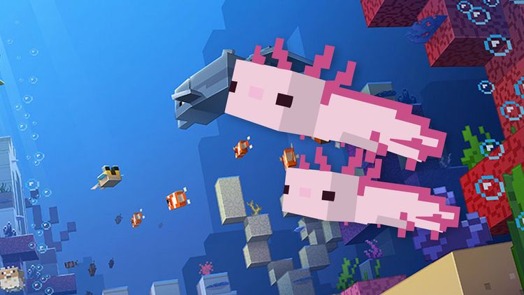 Axolotls in Minecraft | GPORTAL