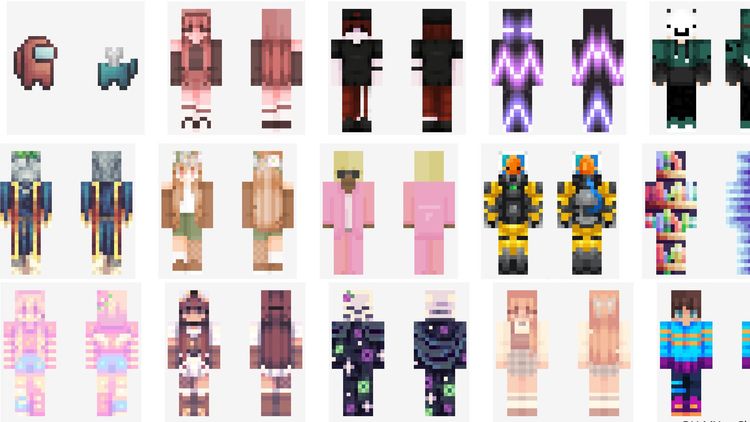 Skins und Skin Editor für Minecraft | GPORTAL