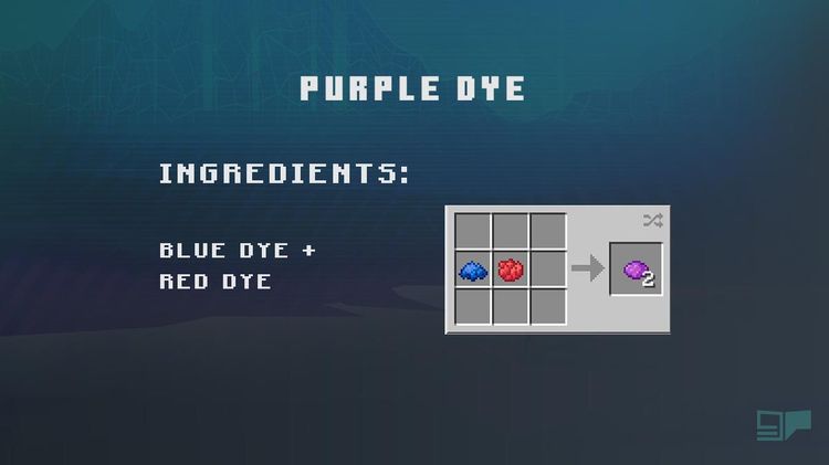 Dye in Minecraft | GPORTAL