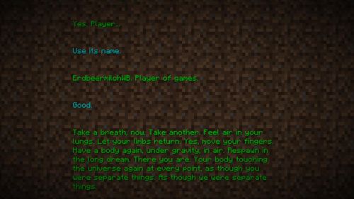 The Minecraft End Poem | GPORTAL