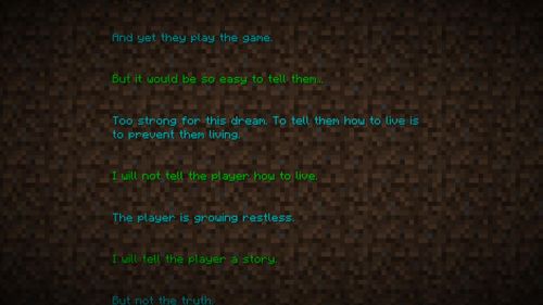 The Minecraft End Poem | GPORTAL