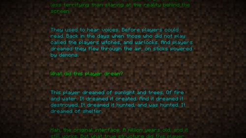 The Minecraft End Poem | GPORTAL