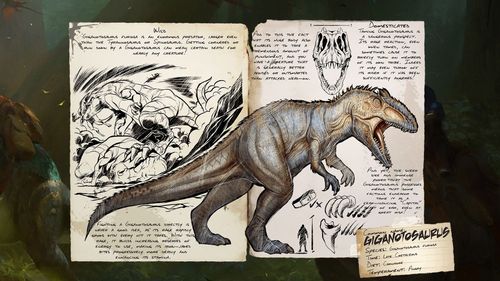 The ARK Dinosaurs: The Giganotosaurus | GPORTAL