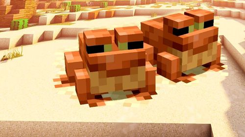 Frogs in Minecraft | GPORTAL
