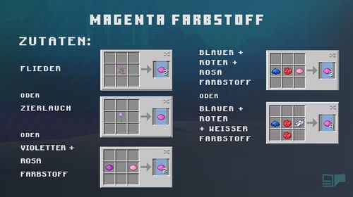 Farbstoffe in Minecraft | GPORTAL
